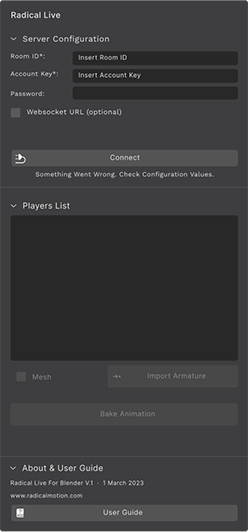 Bring your animation data from RADiCAL to Blender | RADiCAL Solutions