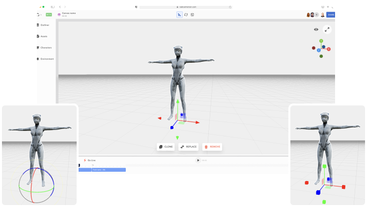 Free 3D animation software I RADiCAL | RADiCAL Solutions