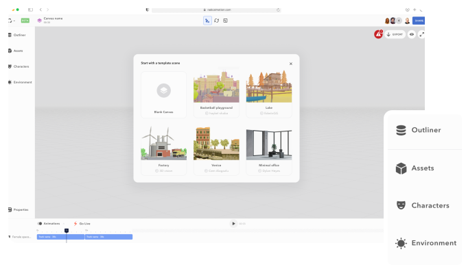 Free 3D animation software I RADiCAL | RADiCAL Solutions