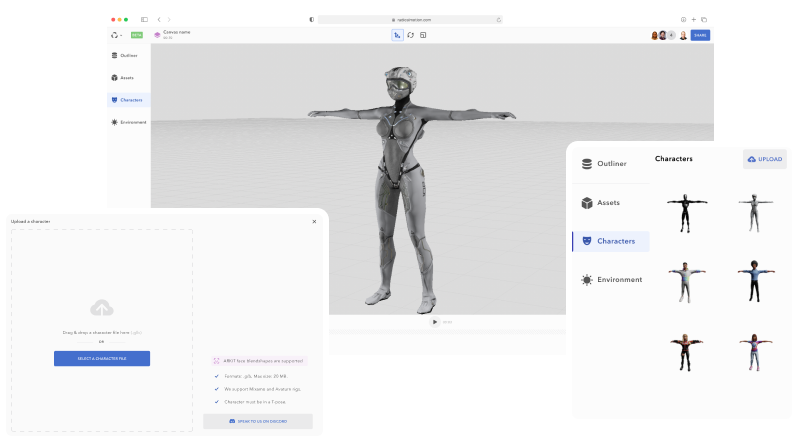 Free 3D animation software I RADiCAL | RADiCAL Solutions